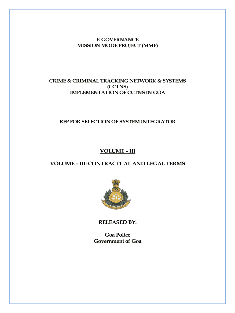 Fillable Online MISSION MODE PROJECT (MMP) Fax Email Print - pdfFiller