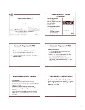 Fillable Online Outline:PrerequisiteProgram Fax Email Print - pdfFiller