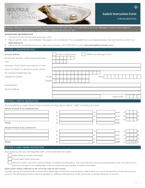 Fillable Online bcis co BCI Direct Investor Forms Switch.pdf - BCIS Fax ...