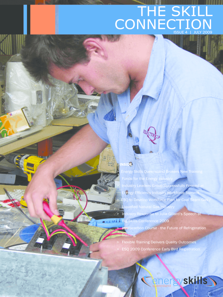 Fillable Online THE SKILL CONNECTION - Energy Skills Queensland Fax ...