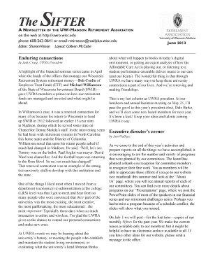 Fillable Online Enduring connections Fax Email Print - pdfFiller