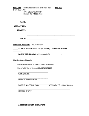 Fillable Online PS FUND REQUEST FORM Fax Email Print - pdfFiller