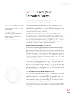 Fillable Online Adobe LiveCycle Barcoded Forms - bSmartfishb Corp Fax ...
