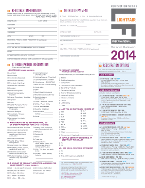 Fillable Online REGISTRATION FORM PAGE 1 OF 2 INFORMATION REGISTRANT ...