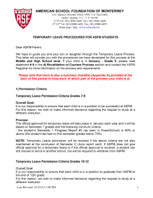 Fillable Online asfm edu Prices are in pesos - American School ...