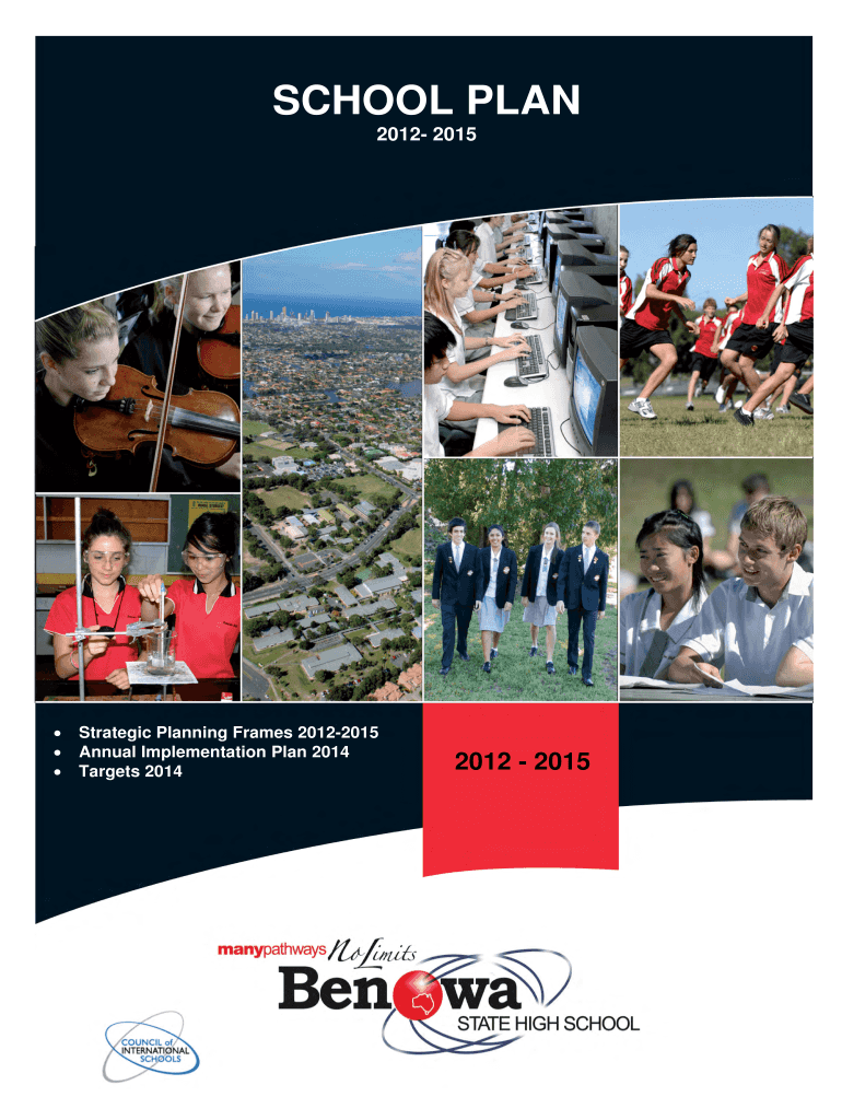 Fillable Online benowashs eq edu Strategic plannning - Benowa State ...