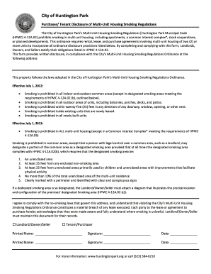Fillable Online Multi-unit Housing Regulations Compliance Form Fax Email Print - pdfFiller