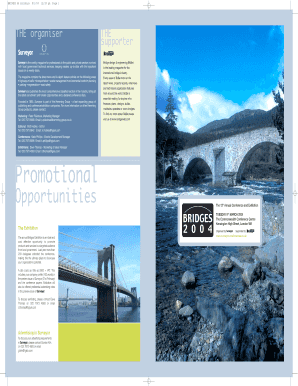 Fillable Online BRIDGES A4 brochure - bBridgeForumb Fax Email Print ...