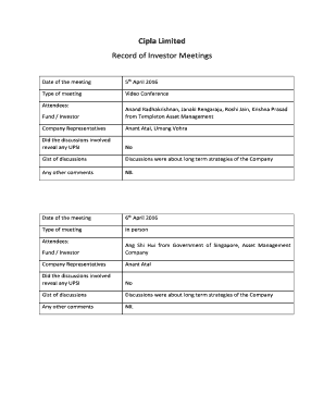 Fillable Online CIRO Reporting Form - ciplacom Fax Email Print - pdfFiller