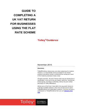 Fillable Online UK VAT RETURN Fax Email Print - pdfFiller