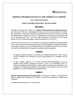 Fillable Online DISHMAN PHARMACEUTICALS AND CHEMICALS LIMITED Fax Email ...