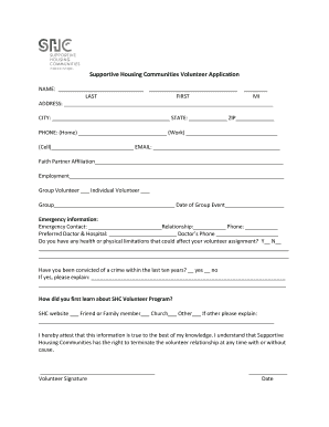 Fillable Online supportivehousingcommunities Supportive Housing ...