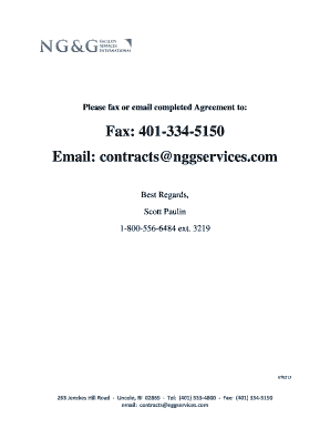 Fillable Online Fax 401-334-5150 Email contractsnggservices Fax Email ...