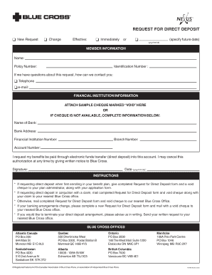 Fillable Online FORM-361 E amp Fpmd - Medavie Blue Cross Fax Email ...