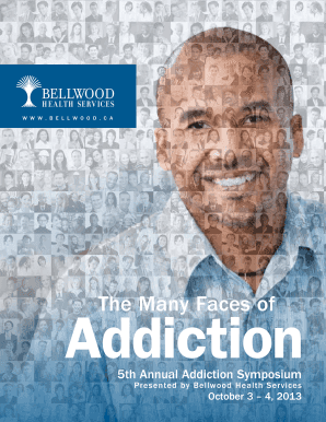 Fillable Online The Many Faces of Addiction - bbellwoodbbcab Fax Email ...
