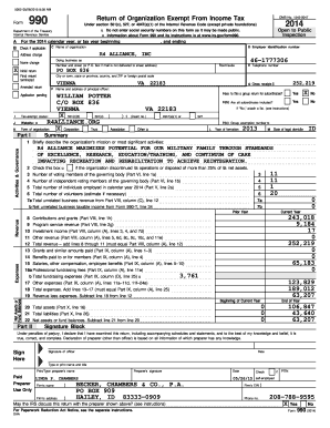 Fillable Online r4alliance Form 990 Page 1 - r4allianceorg Fax Email ...