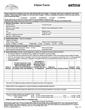 Fillable Online Claim Form - balkhaleejtakafulbbcomb Fax Email Print ...