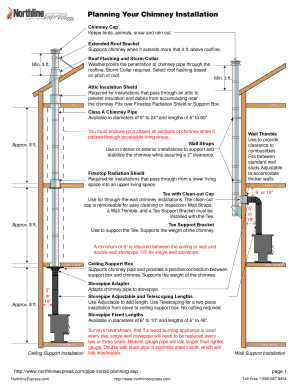 Fillable Online Download our Chimney Pipe Installation Guide ...