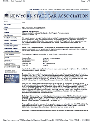Fillable Online Skip Navigation My NYSBA Login Join Renew Web Survey ...