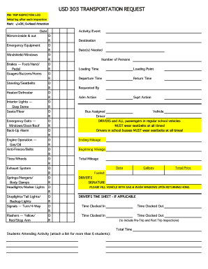 Fillable Online nesscityschools Transportation Request - Ness City USD ...