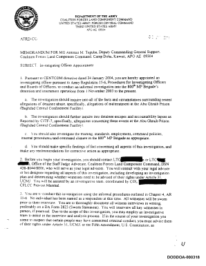 Fillable Online UNITED STATES ARMY FORCES CENTRAL COMMAND Fax Email ...