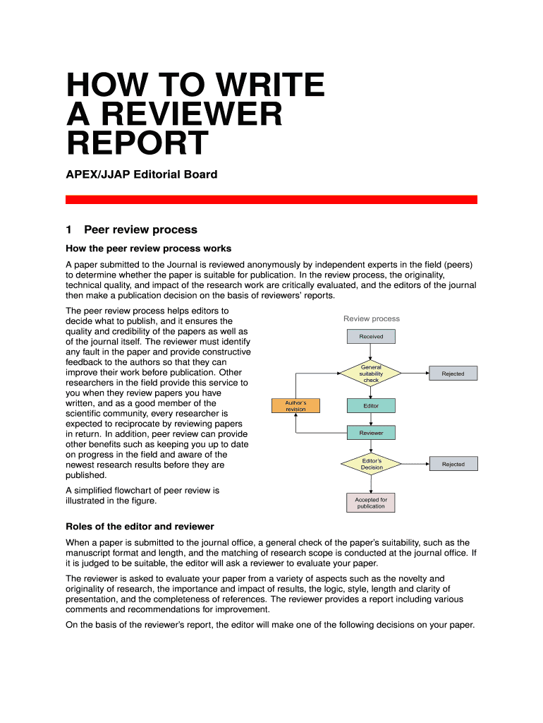 Fillable Online A REVIEWER Fax Email Print - pdfFiller