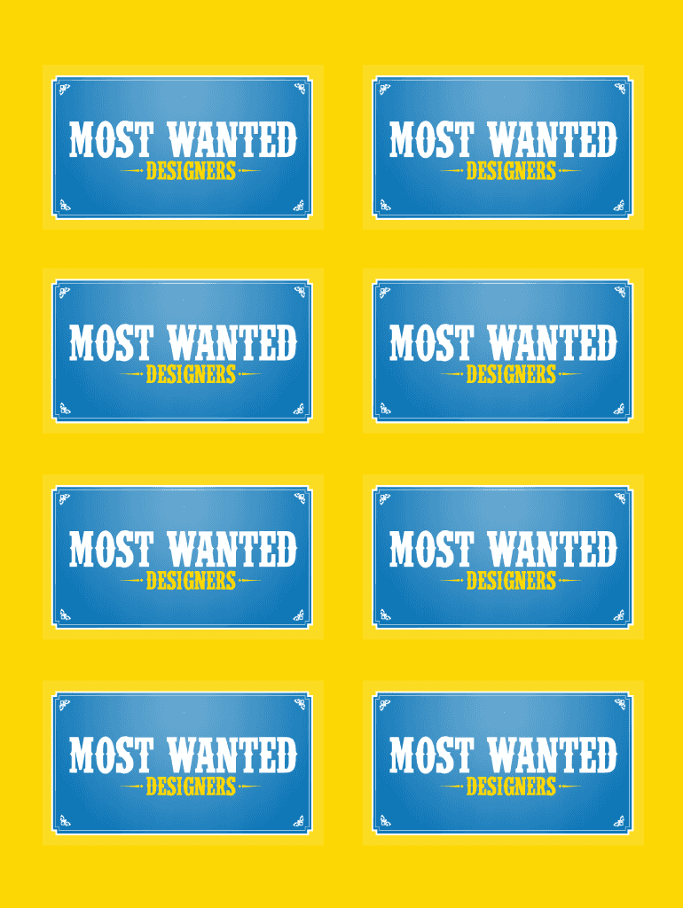 Fillable Online Most wanted most wanted most wanted most wanted ...