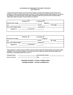 Fillable Online ACH CREDITS DEPOSITORY NAME BRANCH ROUTING TRANSITABA ...