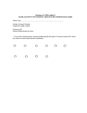 Fillable Online Enclosure S bank statement mod08042008 fr.doc Fax Email ...