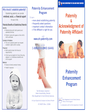 Fillable Online Why should I establish paternity Fax Email Print ...