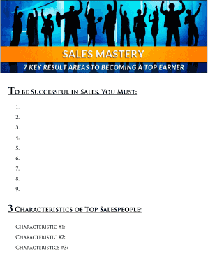 Fillable Online Sales Success Cheat Sheet Sales Success Cheat Sheet Fax ...