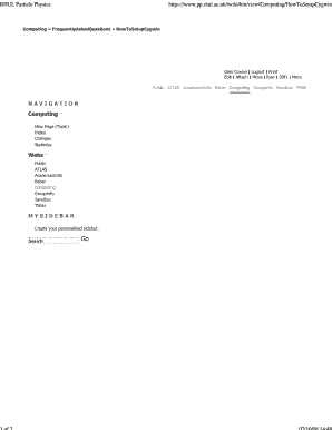 Fillable Online RHUL Particle Physics https://www.pp.rhul.ac.uk/twiki ...