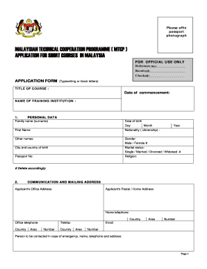 Fillable Online clacsec lima icao : Received: Checked: APPLICATION FORM ...