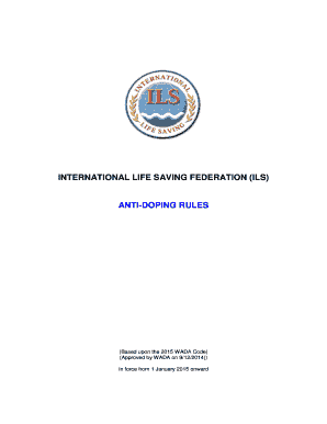 Fillable Online ilsf ILS Competition Manual 2013 Edition - ilsf Fax ...