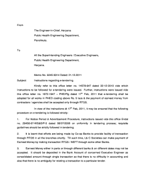 Fillable Online haryanaphed etenders To All the Superintending ...