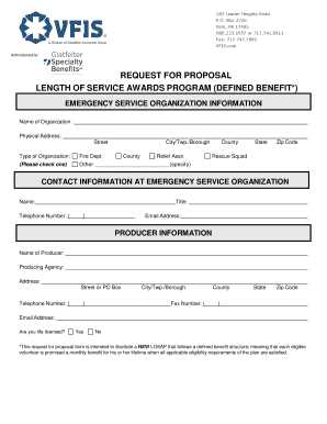 Fillable Online LOSAP Defined Benefit Application - Glatfelter ...