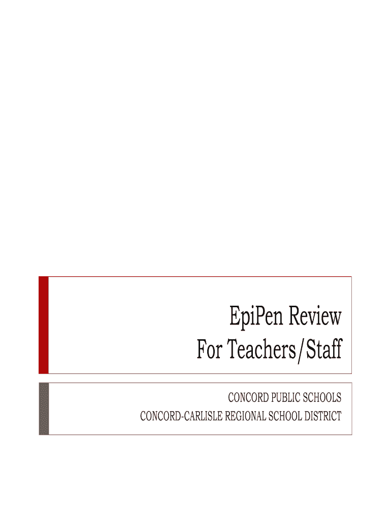 Fillable Online EpiPen Review Fax Email Print - pdfFiller