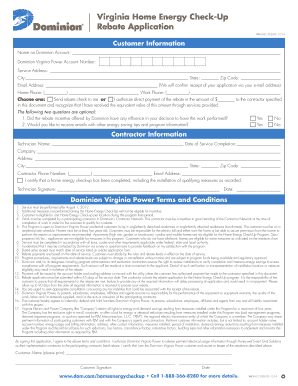 Fillable Online Home Energy Check-Up Payment Option Form - Dominion Fax ...