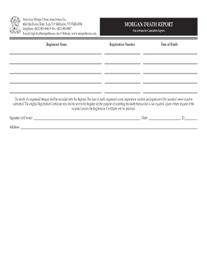 Fillable Online association president report form Fax Email Print ...