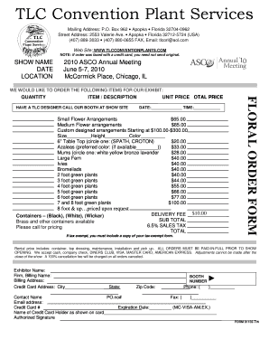 Fillable Online 2010 ASCO FORM with logo Fax Email Print - pdfFiller