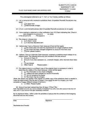 Fillable Online Check 21 Claim Form - BankersOnline.com Fax Email Print ...