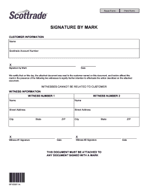 Fillable Online Signature by Mark - Scottrade Fax Email Print - pdfFiller