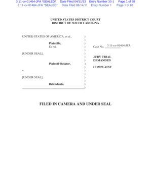 Fillable Online FILED IN CAMERA AND UNDER SEAL - Free PDF Hosting Fax ...