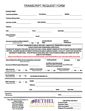 Fillable Online Last Four of SSN Fax Email Print - pdfFiller