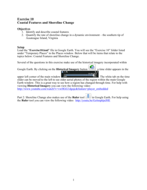 Fillable Online Coastal Features and Shorline Changedocx Fax Email ...