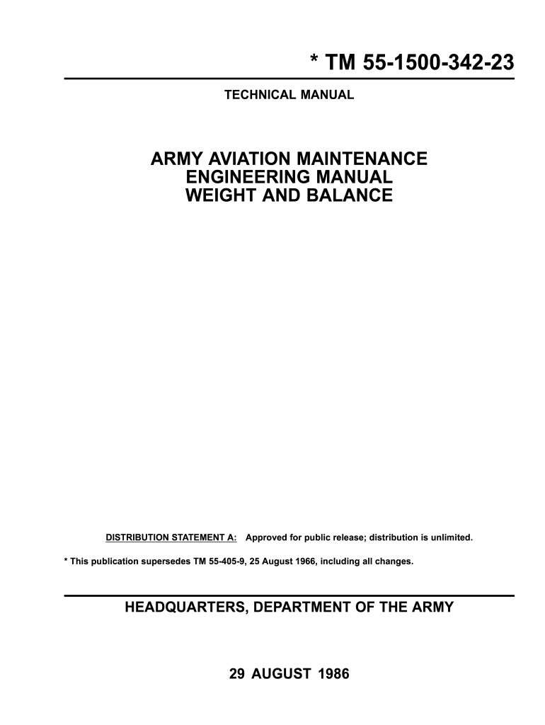 Fillable Online TECHNICAL MANUAL ARMY AVIATION MAINTENANCE ENGINEERING ...