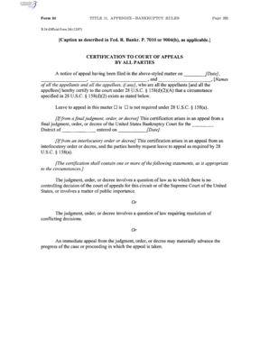 Fillable Online Form 24 TITLE 11, APPENDIX Fax Email Print - pdfFiller