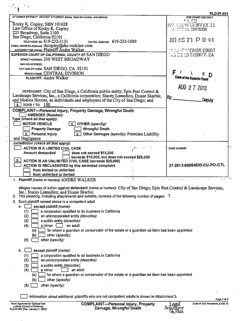 Fillable Online 1 - San Diego Reader Fax Email Print - pdfFiller
