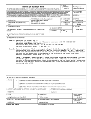 Fillable Online NOTICE OF REVISION (NOR) - SmartData Fax Email Print ...