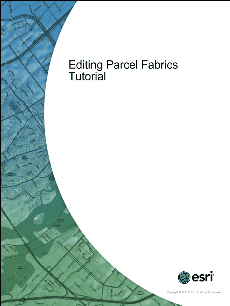 Fillable Online Editing Parcel Fabrics Fax Email Print - pdfFiller